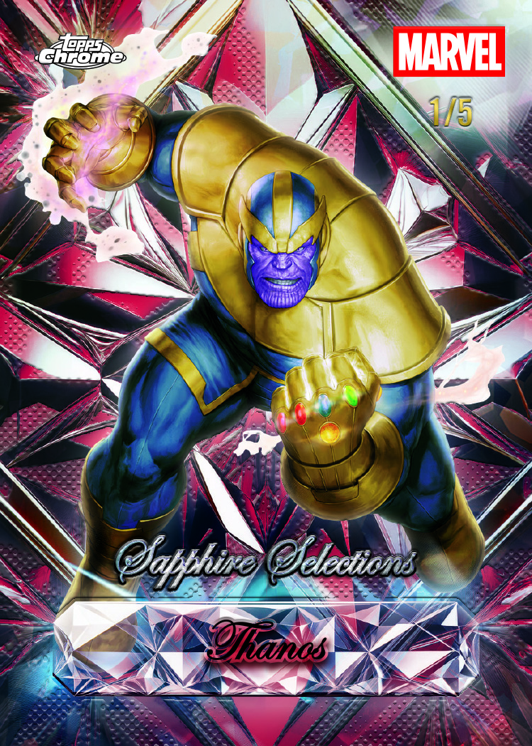 Topps Marvel Comics Chrome® Sapphire